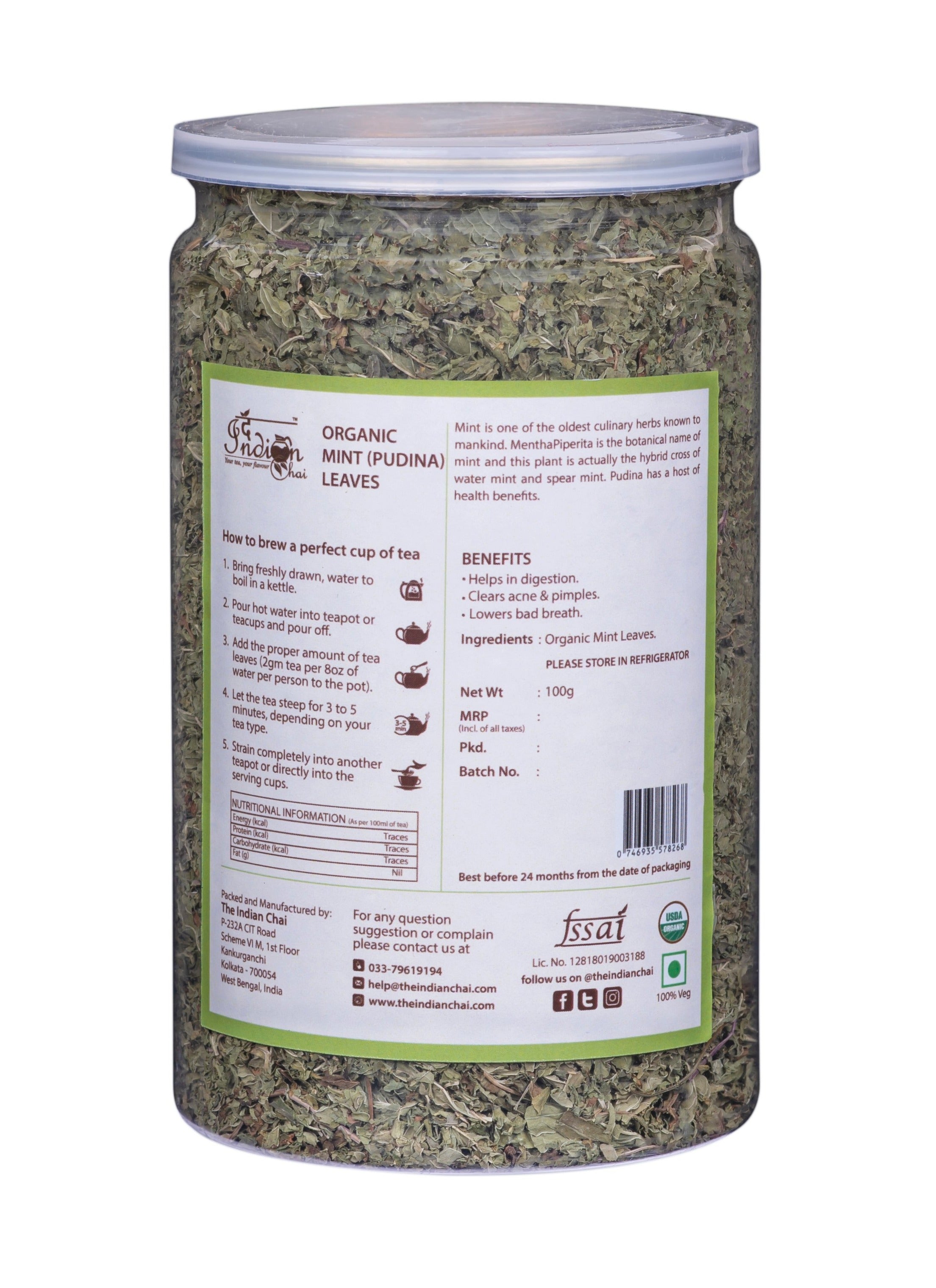 Buy Organic Mint Leaves Online | The Indian Chai – TheIndianChai